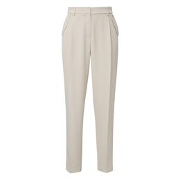 comma, COMMA Bundfaltenhose Damen Gr&ouml;&szlig;e 42 beige