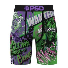 Psd Boxer shorts 'JOKER WANTED' male Mixed colors size XL