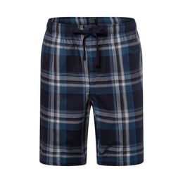 Schiesser Pyjamashorts 'Mix+Relax' Herren Gr&ouml;&szlig;e 7XL dunkelblau / grau / wei&szlig; / offwhite