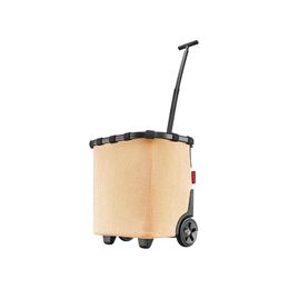 Reisenthel carrycruiser - Einkaufstrolley 47.5 cm (forest gold) in frame raffia black | Gr.: onesize
