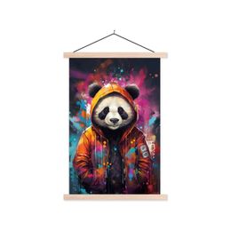 MuchoWow Poster mit Leiste Panda (BxH) | Gr.: 20 x 30 cm