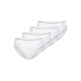 Schiesser Rio Slip / Unterhose Cotton Essentials Authentic in Wei&szlig; | Gr.: XXL