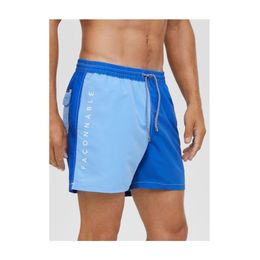 Faconnable Badeshorts in Blau | Gr.: XXL