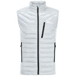 Jack Wolfskin Funktionsweste ROUTEBURN PRO INS VEST M in Wei&szlig; | Gr.: M
