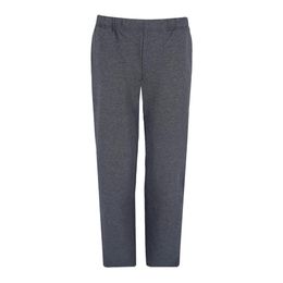 Hajo Freizeit / Jogginghose Basic in Anthrazit Melange | Gr.: 48