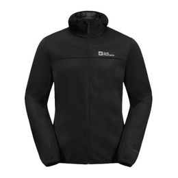 Jack Wolfskin Unterjacke/Funktionsjacke FELDBERG HOODY M in Schwarz | Gr.: XL