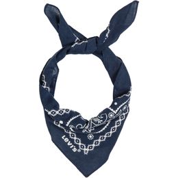Levi's Bandana LEVI'S "UNISEX", Damen, blau (navyblau), Web, Baumwolle, Paisley, Modet&uuml;cher, Paisley-Nickituch