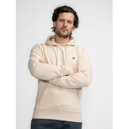 Sweater PETROL INDUSTRIES, Herren, Gr. XXL, beige (ecru), Sweatware, Obermaterial: 95% Baumwolle, 5% Elasthan, regular fit h&uuml;ftbedeckend, Rundhals, B&uuml;ndchen, Sweatshirts Sweater, mit K&auml;ngurutasche
