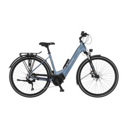FISCHER BIKE E-Bike FISCHER FAHRRAD "VIATOR 6.8I 711 ULTIMATE" Gr. 43, blau, Elektrofahrr&auml;der, 43cm, 28 Zoll (71,12cm)