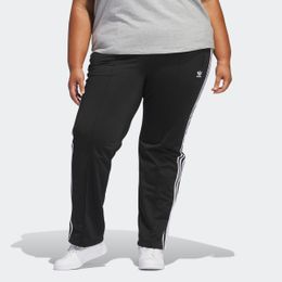 Sporthose adidas originals "FIREBIRD TP", Damen, Gr. 3X (54/56), N-Gr, schwarz-wei&szlig; (schwarz, wei&szlig;), Obermaterial: 100% Polyester, Hosen Sporthose