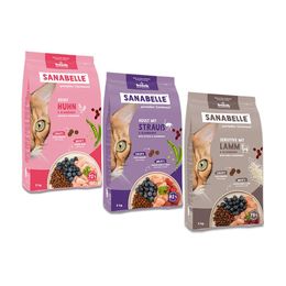 Sanabelle Huhn, Strau&szlig;, Lamm 2+1 gratis 2kg