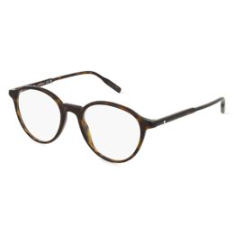 Montblanc MB0291O Brille Herren | Fassung: Vollrand, Rund, Havanna