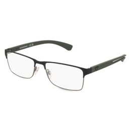 Emporio Armani EA1052 Brille Herren | Fassung: Vollrand, Quadratisch, Schwarz