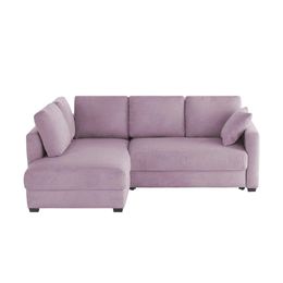 bobb Ecksofa mit Boxspringpolsterung Lisa de Luxe &brvbar; lila/violett &brvbar; Ma&szlig;e (cm): B: 235 H: 90 T: 184.0 &raquo; H&ouml;ffner