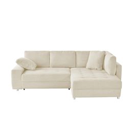 bobb Ecksofa Arissa de Luxe &brvbar; creme &brvbar; Ma&szlig;e (cm): B: 265 H: 84 T: 215.0 &raquo; H&ouml;ffner