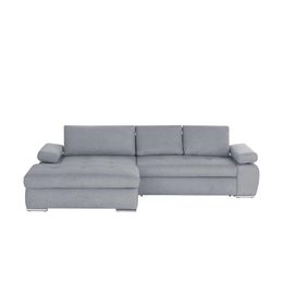 Smart Ecksofa Ibby &brvbar; grau &brvbar; Ma&szlig;e (cm): B: 294 H: 73 T: 173.0 &raquo; H&ouml;ffner