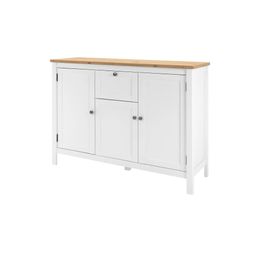 H&ouml;ffner Sideboard Mazzano &brvbar; wei&szlig; &brvbar; Ma&szlig;e (cm): B: 120 H: 90 T: 40.0 &raquo; H&ouml;ffner