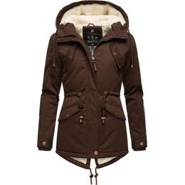 Marikoo Winter Parka 'Manolya' female Brown size XL