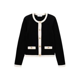 Mango Knit Cardigan 'PIA' female Black size XS
