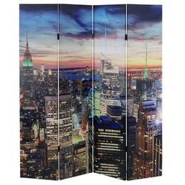 Mendler LED-Paravent Spanische Wand Raumteiler New York, Timer, netzbetrieben 180x160cm, 28 LEDs ~ Varianten 34101