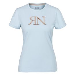 RIDE now T-Shirt blau/wei&szlig; Damen XXL