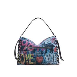 Desigual Schultertasche Damen Gr&ouml;&szlig;e One Size bunt