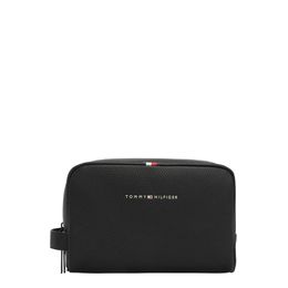 Tommy Hilfiger Kulturtasche 'Essential' Herren Gr&ouml;&szlig;e XS/XXL rot / schwarz / wei&szlig;