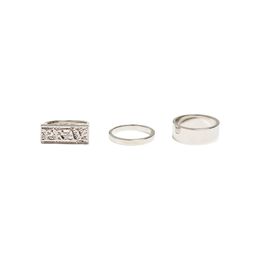 Mister Tee Ring 'Pray' female size 53/54 Silver
