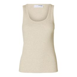 Selected Top 'SLFANNA' Damen Gr&ouml;&szlig;e M beige