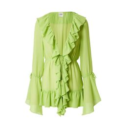 ABOUT YOU X Laura Giurcanu Bluse 'Margarete' Damen Gr&ouml;&szlig;e XS gr&uuml;n