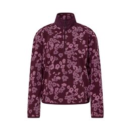 Tchibo - Fleece-Pullover - Damen - Gr. XL - ros&eacute;/print