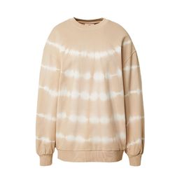 A LOT LESS Sweatshirt 'Enola' Damen Gr&ouml;&szlig;e XL beige / wei&szlig;