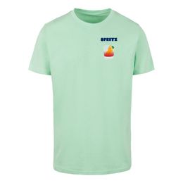 MT Men T-Shirt 'Vintage Spritz' Herren Gr&ouml;&szlig;e S navy / mint / orange / hellrot