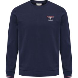 Hummel Sweatshirt 'Dayton' Herren Gr&ouml;&szlig;e XS navy / rot / wei&szlig;