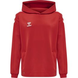 Hummel Sportsweatshirt 'Core XK' Jungen Gr&ouml;&szlig;e 152 blutrot / wei&szlig;