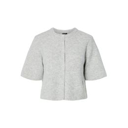 Pieces Strickjacke 'PCSilly' Damen Gr&ouml;&szlig;e S hellgrau