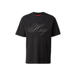 Hugo T-Shirt 'Dalent' Herren Gr&ouml;&szlig;e XS anthrazit / schwarz