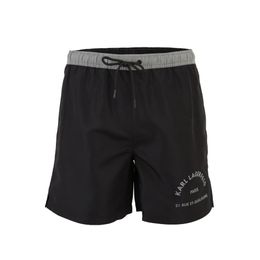 K by KARL LAGERFELD Karl Lagerfeld Badeshorts Herren Gr&ouml;&szlig;e S grau / schwarz