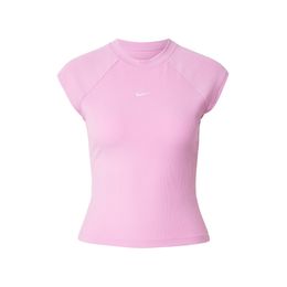 Nike Sportswear T-Shirt 'CHILL' Damen Gr&ouml;&szlig;e XS rosa / wei&szlig;