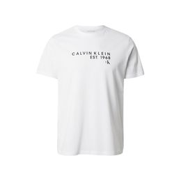 Calvin Klein Jeans T-Shirt Herren Gr&ouml;&szlig;e L schwarz / wei&szlig;