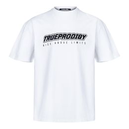Trueprodigy T-Shirt 'Toni' Herren Gr&ouml;&szlig;e XL schwarz / wei&szlig;