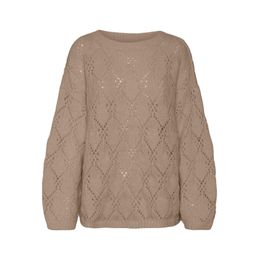 V&eacute;ro Moda Vero Moda Pullover Damen Gr&ouml;&szlig;e XL braun