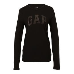 GAP Petite Shirt Damen Gr&ouml;&szlig;e L grau / schwarz