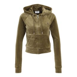 Juicy Couture Tall Sweatjacke 'Madison' Damen Gr&ouml;&szlig;e XL khaki