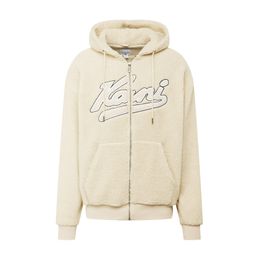 Karl Kani Sweatjacke 'Varsity' Herren Gr&ouml;&szlig;e XXS ecru / navy