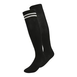 Urban Classics Over the Knee Socks female size 36/38 Grey / Black