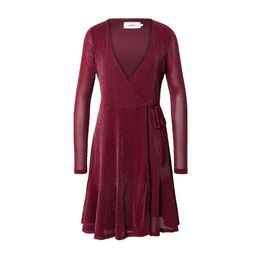 Moves Kleid 'Mallus' Damen Gr&ouml;&szlig;e 42 weinrot / silber Winterkleid