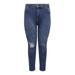 Only Carmakoma Jeans 'MILA' Damen Gr&ouml;&szlig;e 34 blau / braun