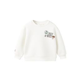 Mango Kids Sweatshirt 'TOYWOODY' Jungen Gr&ouml;&szlig;e 104/110 azur / braun / kiwi / offwhite