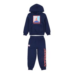 Jordan Jogginganzug 'ESS' Jungen Gr&ouml;&szlig;e 104 hellblau / dunkelblau / lachs